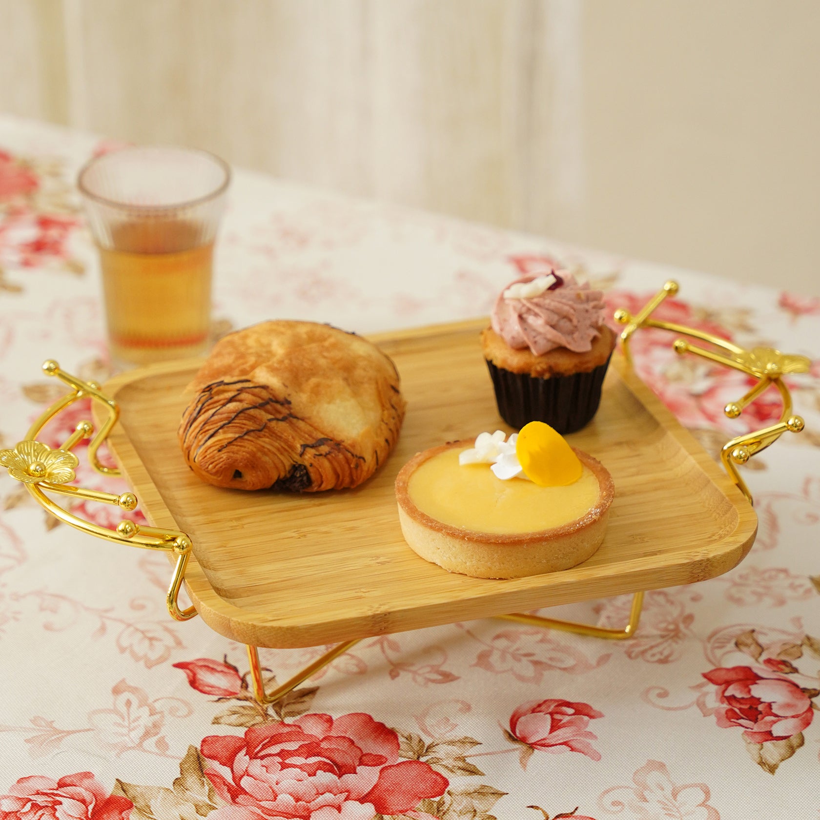Bamboo Square Tray - Medium – HOME 360